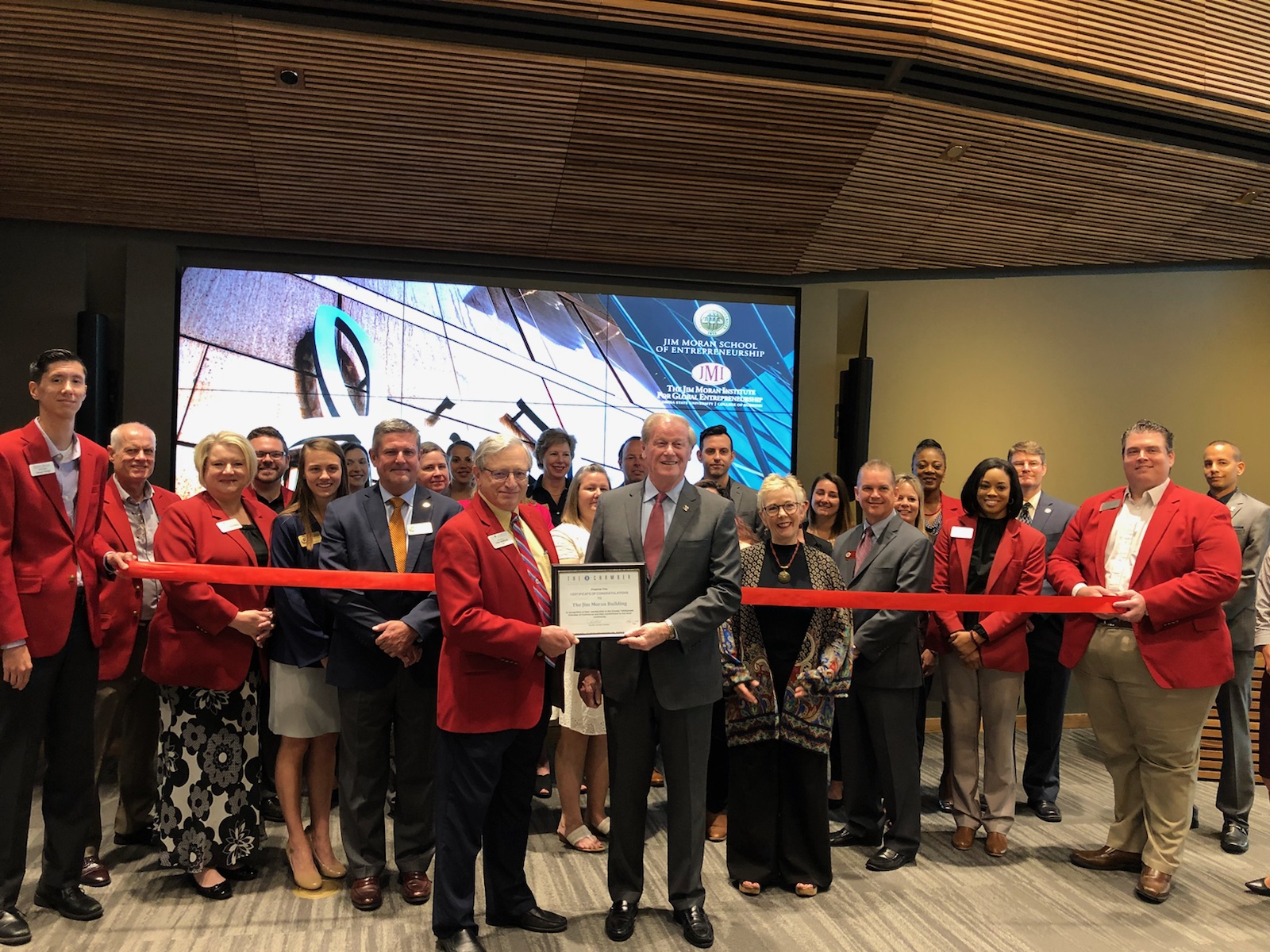 Ribbon Cutting – Jim Moran Building - Greater Tallahassee Chamber of ...