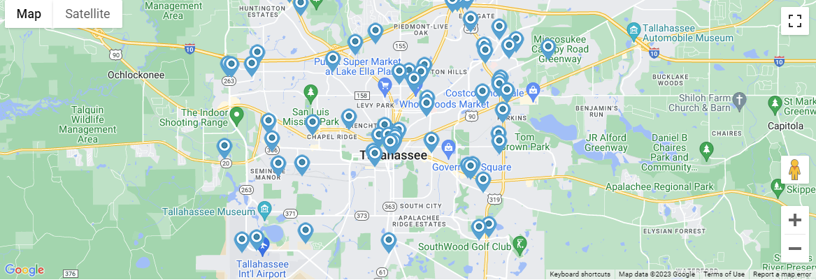Leon County/ Tallahassee Map - Greater Tallahassee Chamber of Commerce